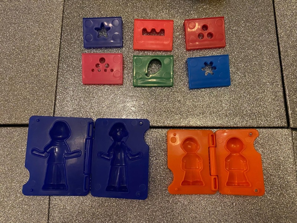 Vintage Rare BBC Balamory Edie McCredies’ Bus Playdoh Style Set | eBay UK