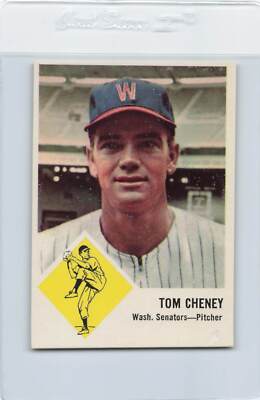 1963 Fleer #27 Tom Cheney Senators EX/MT *DA-B9651 | eBay