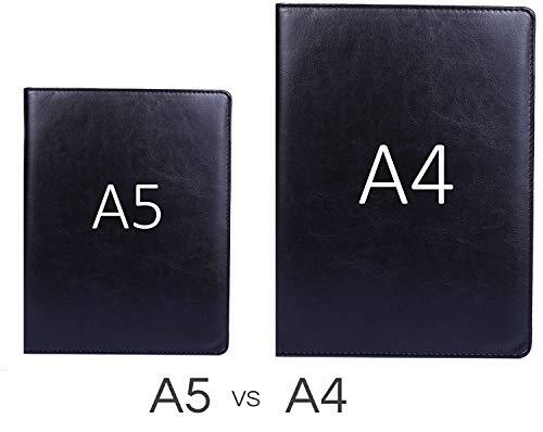 Small Clipboard Junior Padfolio Folio 7 X 9 Writing Pad Refillable Faux ...