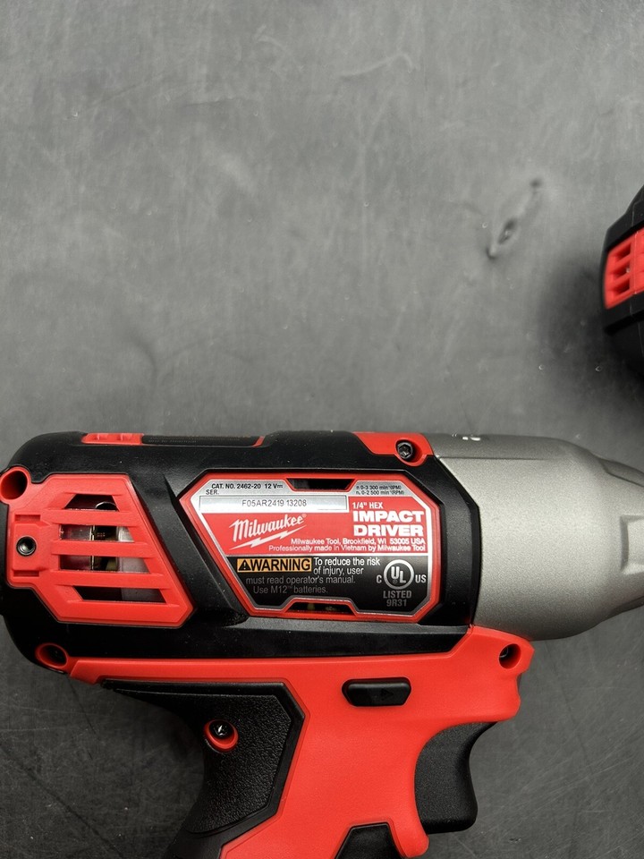 Milwaukee 2494-22 M12 12V Cordless Power Lithium-Ion 2-Tool Combo Kit ...