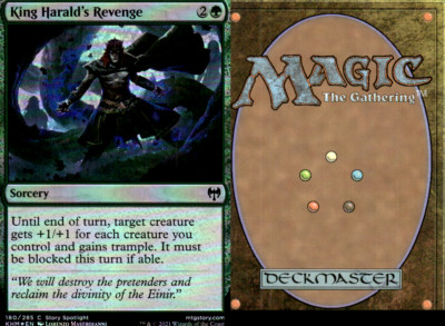 Magic the Gathering -MTG-King Harald's Revenge Foil | eBay