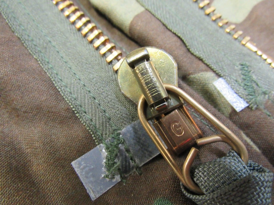 US M65 Woodland Camo Field Jacket Coat Brass Zipper M1965 Medium Regular 1984 | eBay