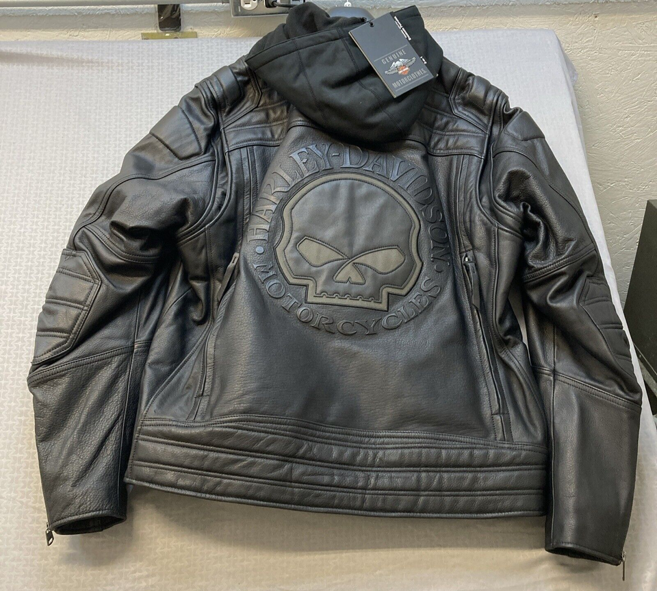 NEW GENUINE HARLEY DAVIDSON 98003-21VM XXL Auroral II 3-in-1 Leather ...
