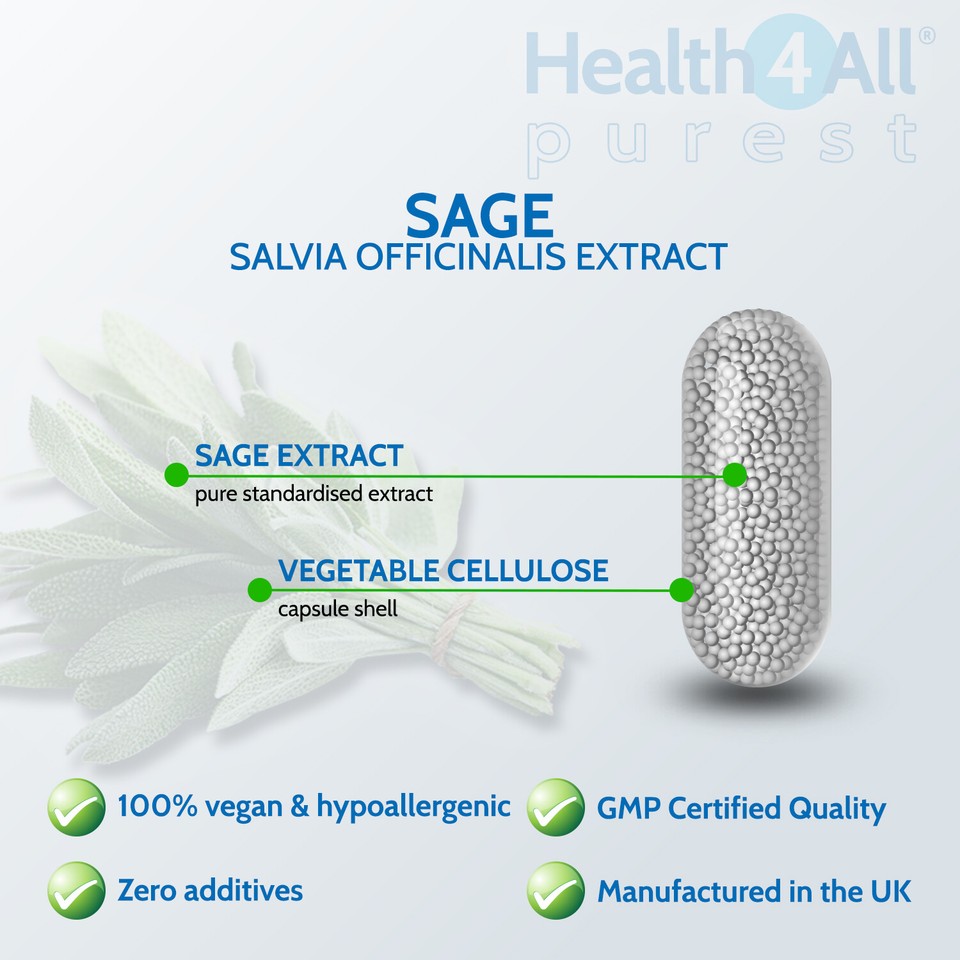 Sage Strong 2500mg Capsules & Tablets | HOT FLUSHES and NIGHT SWEATS ...