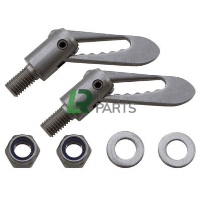 SERIES & DEFENDER TAILGATE ANTILUCE COTTER DROP LATCHES (PAIR ...