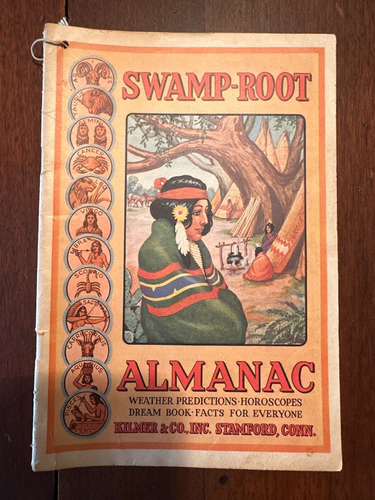 1943 Swamp-Root Almanac - Weather Predictions - Horoscopes - Dream Book ...