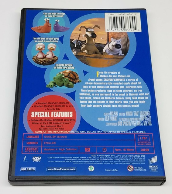 Creature Comforts - The Complete First Season (DVD, Widescreen, 2005 ...