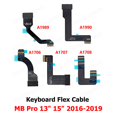 New Keyboard Flex Cable For Macbook Pro 15" 13" A1706 A1707 A1708 A1989 ...