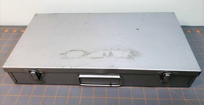 Vintage Metal 35mm Slide Storage Container- Holds 150 2x2 Slides | eBay