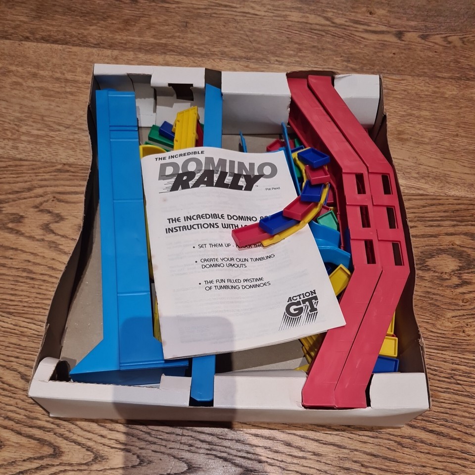 Vintage Action GT Domino Rally Mark 1 1981, Original Complete Boxed ...