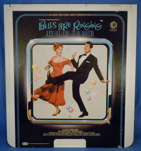 RCA CED VIDEODISC! - Bells Are Ringing with Judy Holliday & Dean Martin ...