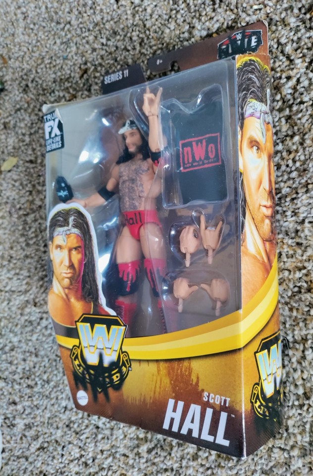 WWE Series 11 Scott Hall Action Figure with Accessories | eBay