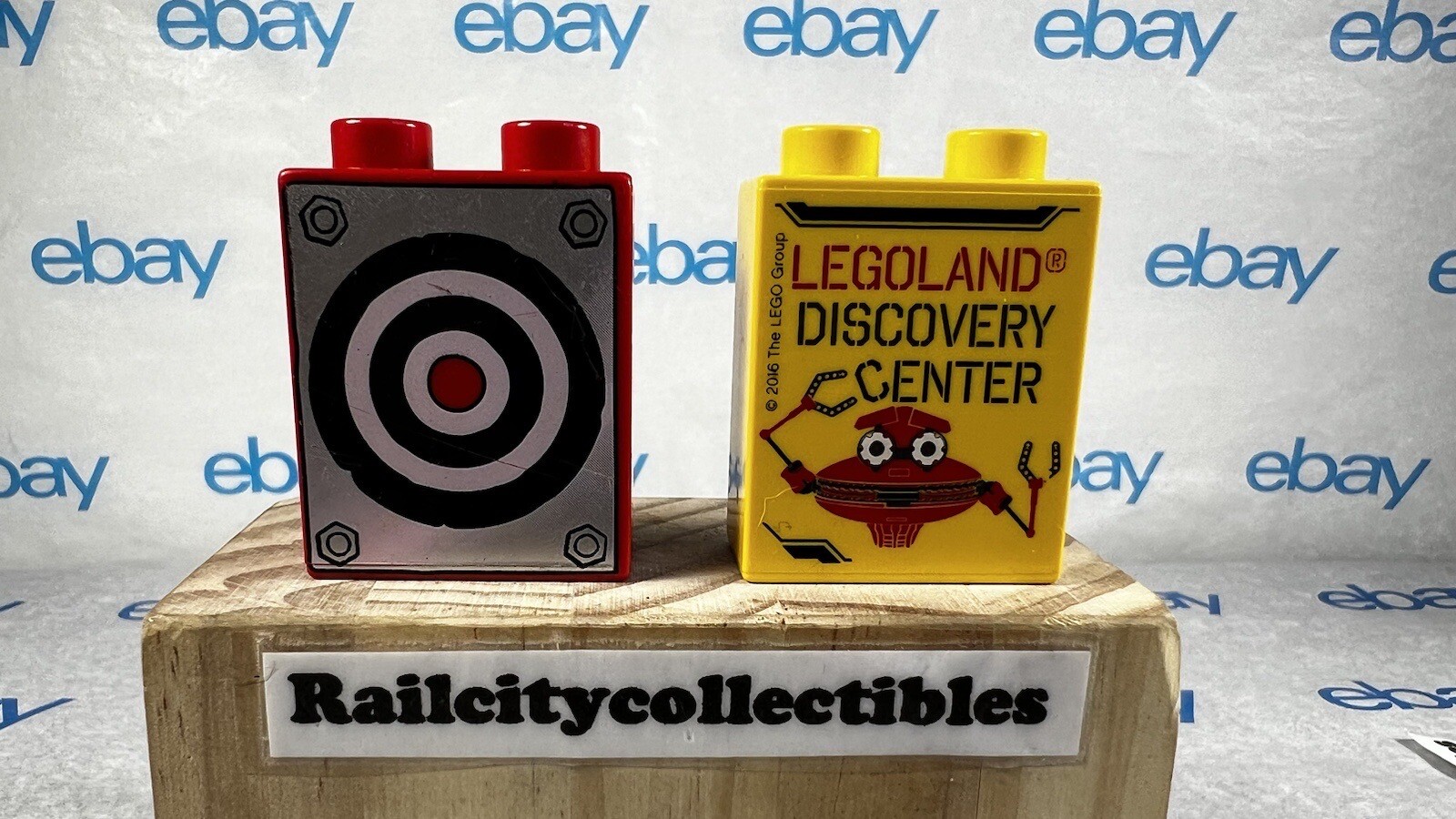 LEGO Duplo Block LEGOLAND DISCOVERY CENTER FACTORY 2016 + Red Target ...