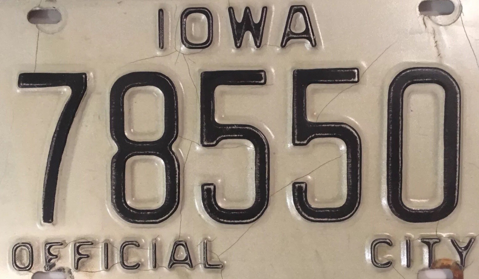 CITY OFFICIAL MUNICIPAL GOVERNMENT POLICE license plate Officer Trooper ...