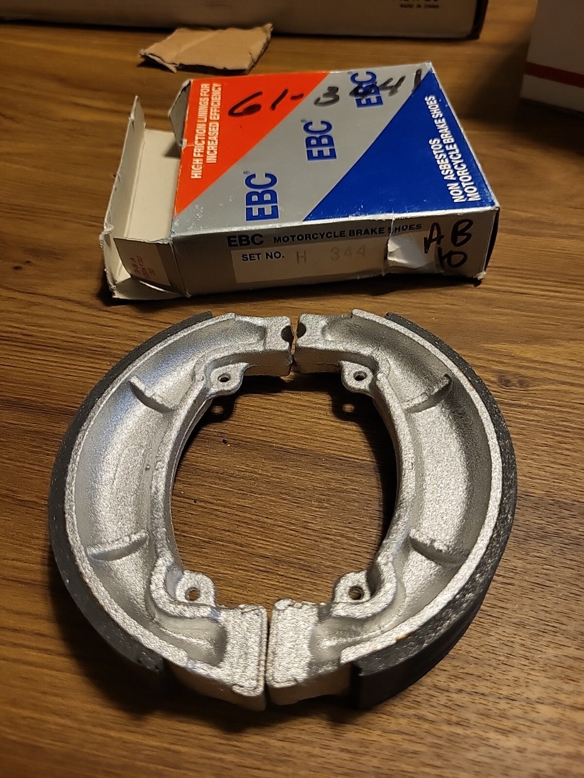 Genuine NOS EBC Brakes Shoes EBC H 344 | eBay
