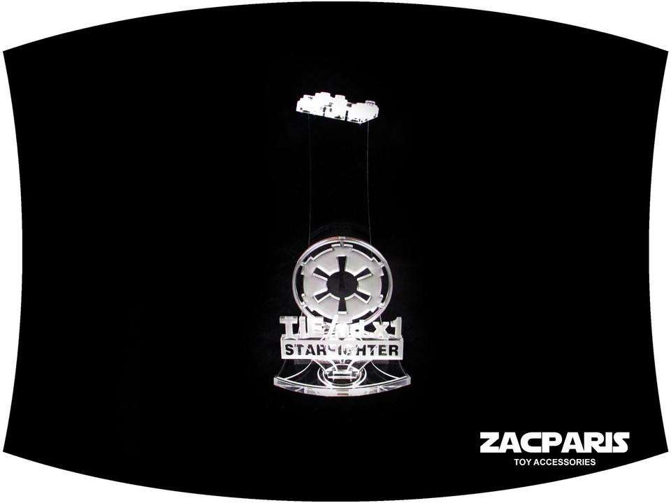 CUSTOM 3D MULTI DIRECTIONAL STAND for Lego 8017 Darth Vader's TIE ...