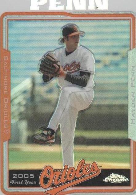 2005 Topps Chrome Update & Highlights - Hayden Penn #UH133 Refractor ...