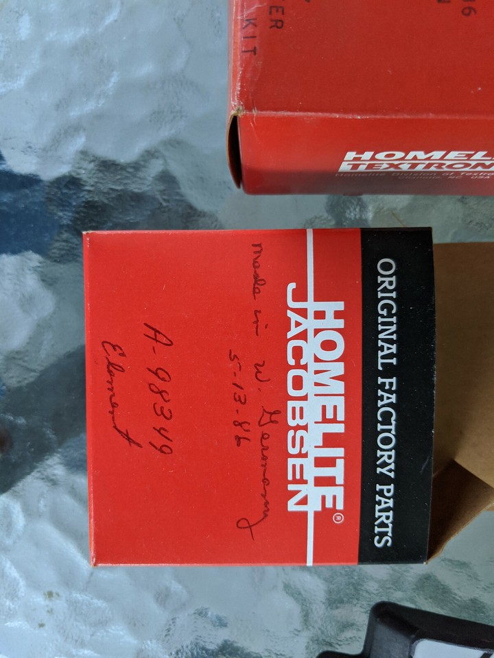 NOS OEM Homelite COMPLETE AIR FILTER 98342 Homelite 290 340 Chainsaw | eBay