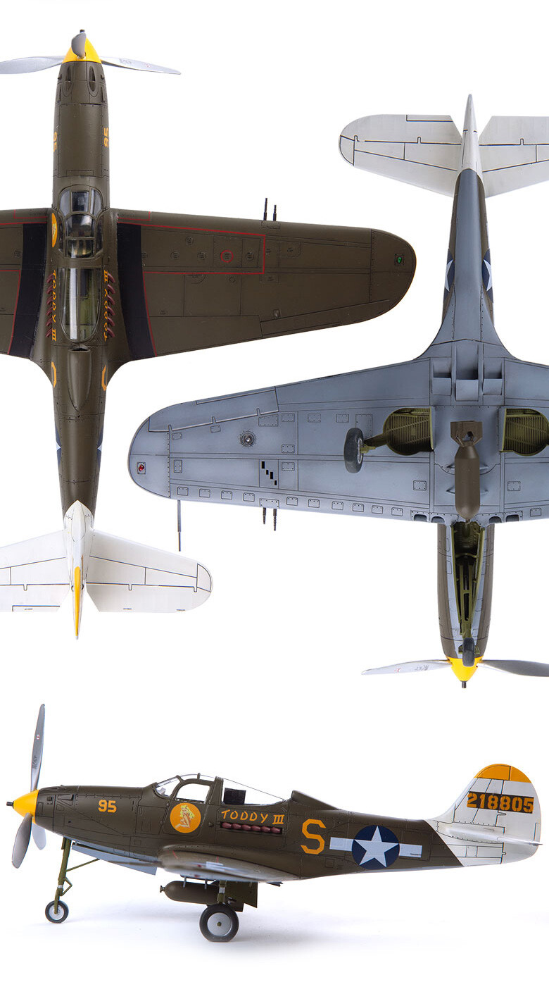 1/48 USAAF P-39N/K Pacific Theatre #12333 ACADEMY HOBBY MODEL KITS | eBay