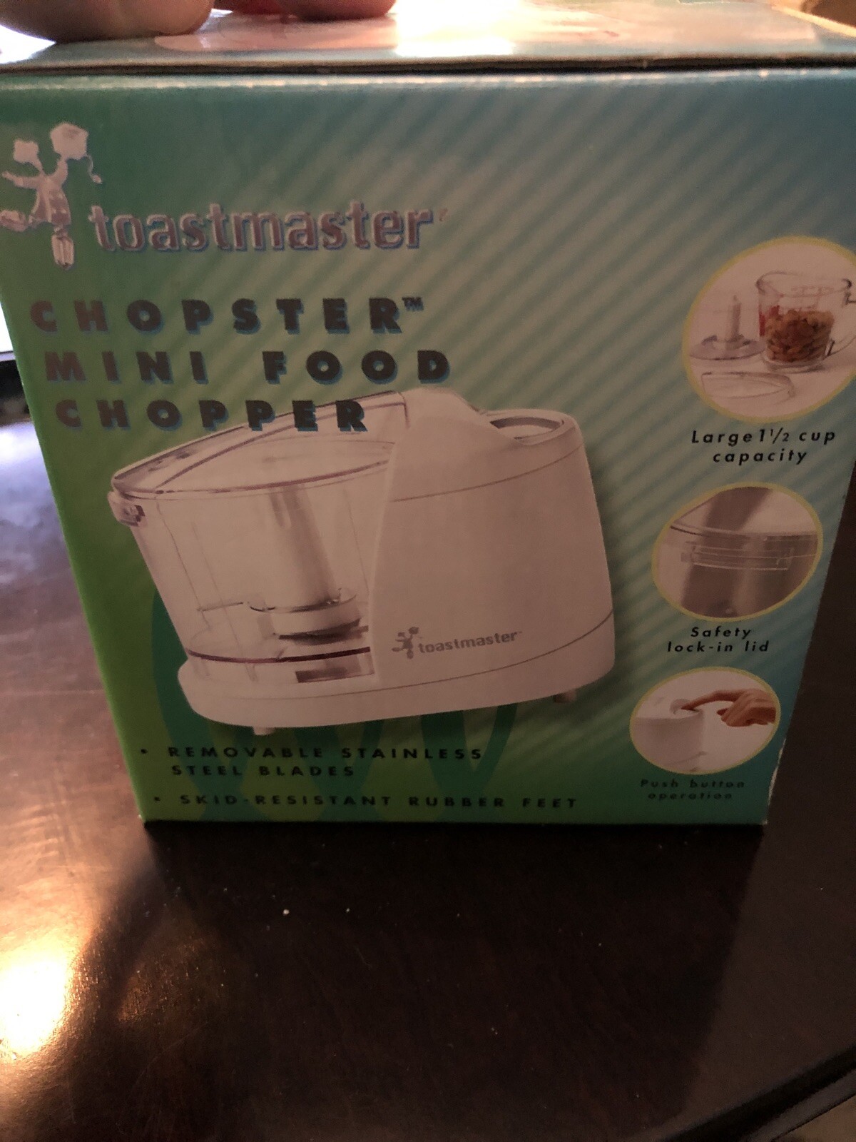 Toastmaster 'Cookin in style' Chopster Mini Food Chopper #1118 New In ...