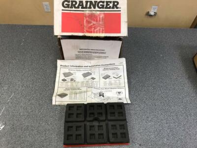 Grainger 4C974A Pad, Anti Vibration Isolation Pad | eBay