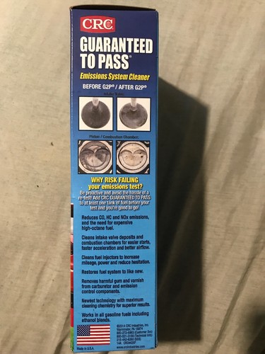CRC 05063 Guaranteed to Pass Emissions Test Formula - 12 FL Oz for sale ...