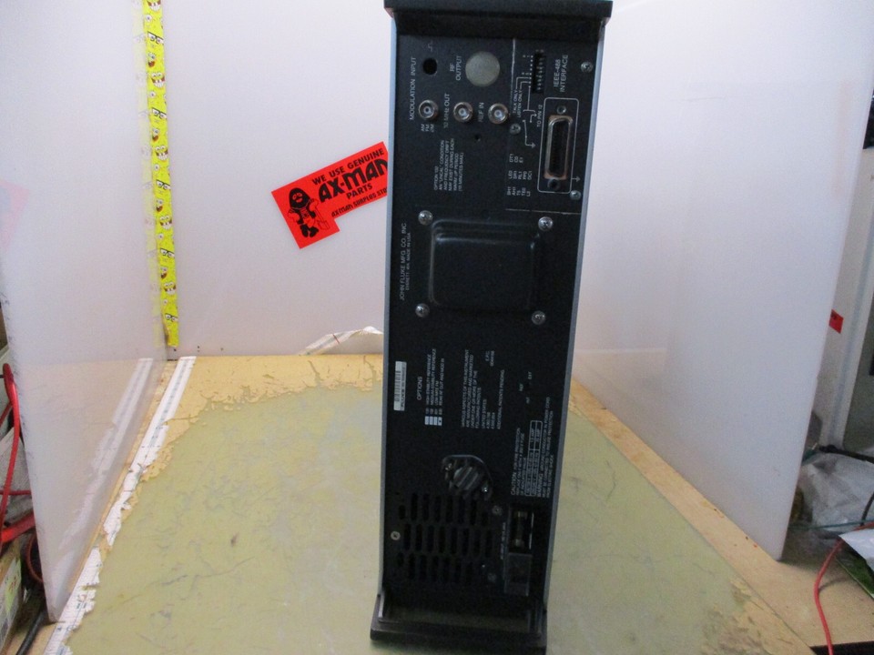 fluke 6062A synthesized rf signal generator 100kHz-2100MHz 2.1GHz [H-2. ...