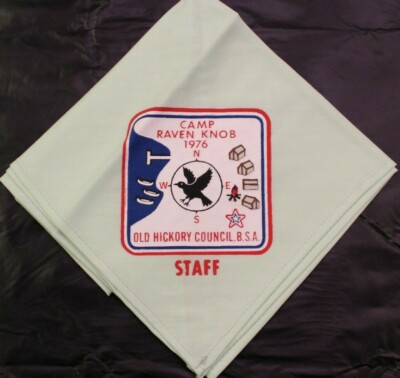 Old Hickory Council North Carolina 1976 STAFF Camp Raven Knob ...