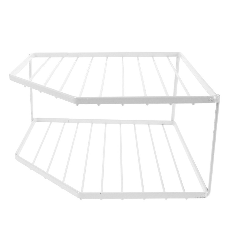 Cabinet Organizer Shelf - Corner Rack - Kitchen Countertop Organizer ...