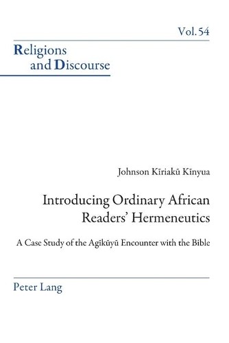Johnson Kinyua Introducing Ordinary African Readers’ Hermeneutics ...
