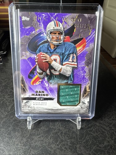 2024 Topps Inception Football Relic Card Dan Marino /125 Player Worn ...