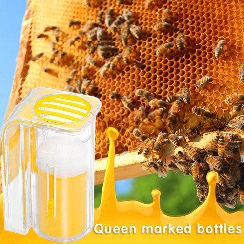 Queen Bee Marking Bottle Beekeeping Tool Marking King Clamp Capture ...