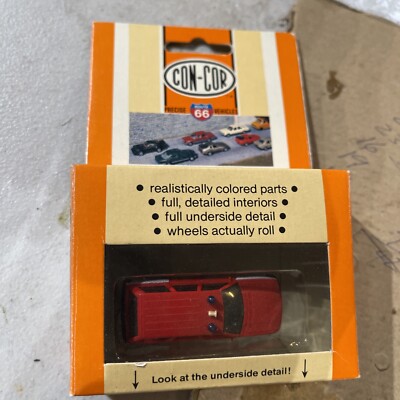 Ho Scale Con Cor Fire Chief Car | eBay