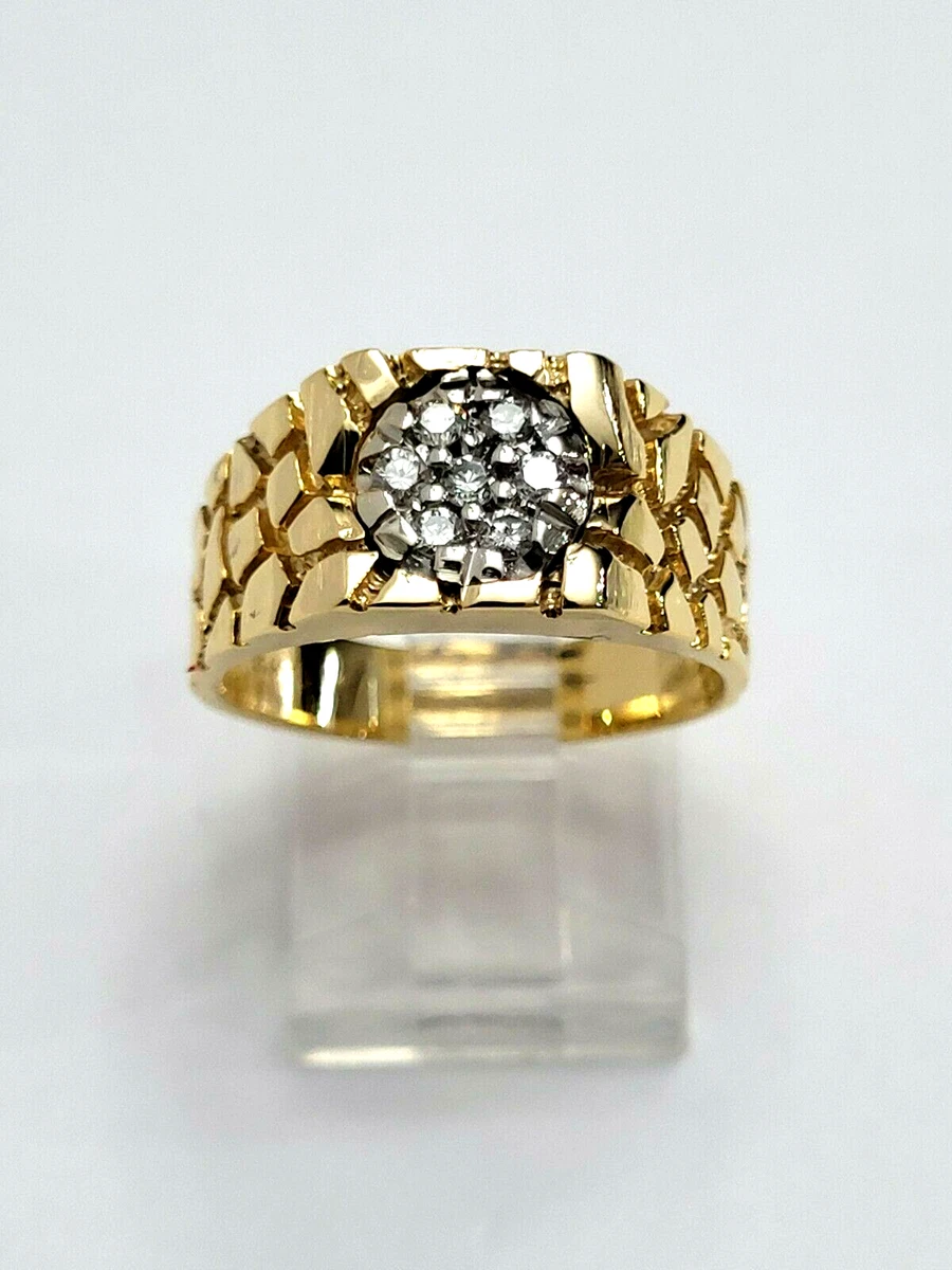 Gold Circle Ring