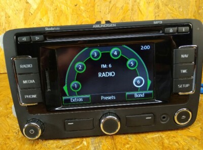 Radio Cd Mp3 SD Navi Skoda SUPERB II Multimedia RNS 310 Navigation ...