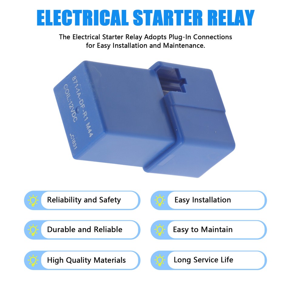 Electrical Starter Relay for 2000-2017 Nissan Pathfinder Altima Maxima ...