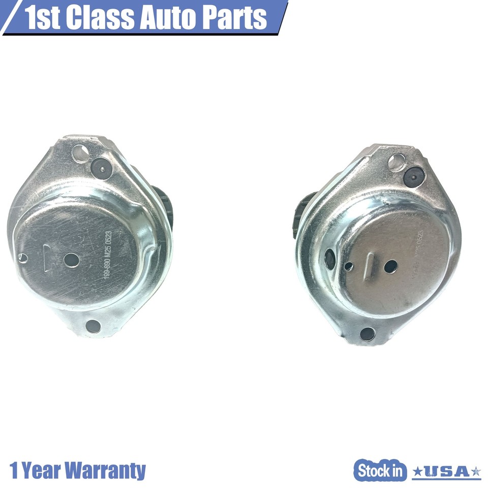 2PCS Front LH & RH Engine Mount Set for 2004-2010 BMW 525i 528i 530i 2 ...