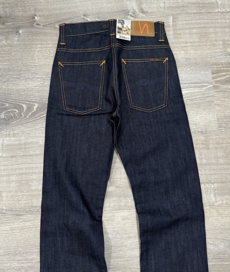 NWT Nudie Jeans Navy Blue, Sz 27x31 AVERAGE JOEDRY NWT Nudie Jeans Navy Blue, Sz 27x31 AVERAGE JOEDRY