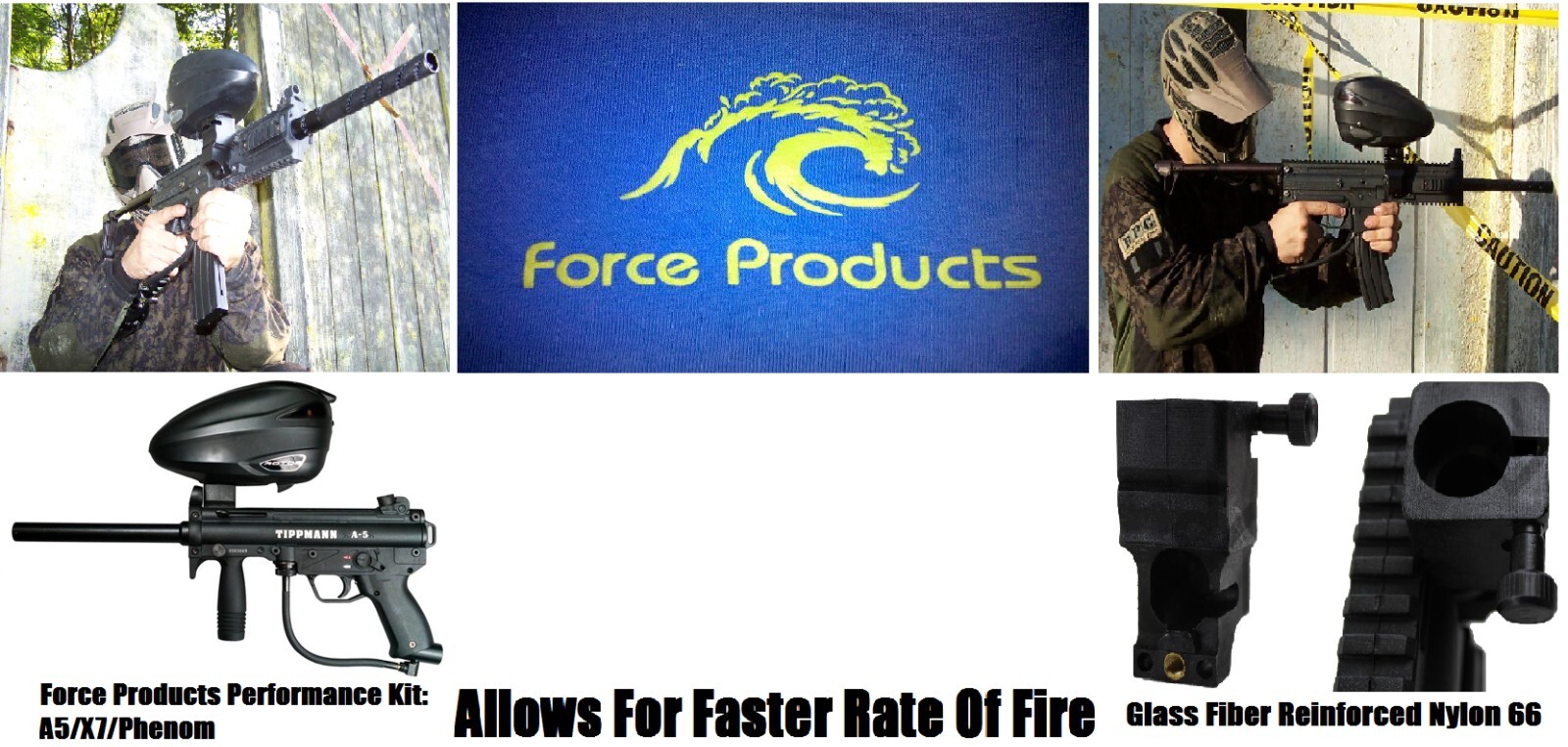 Force Products USA Tippmann A5 X7 Hopper Adapter Performance Kit | eBay