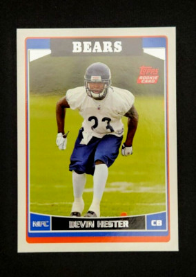 2006 Topps Football Devin Hester ROOKIE RC #334 BEARS Centered HOF | eBay