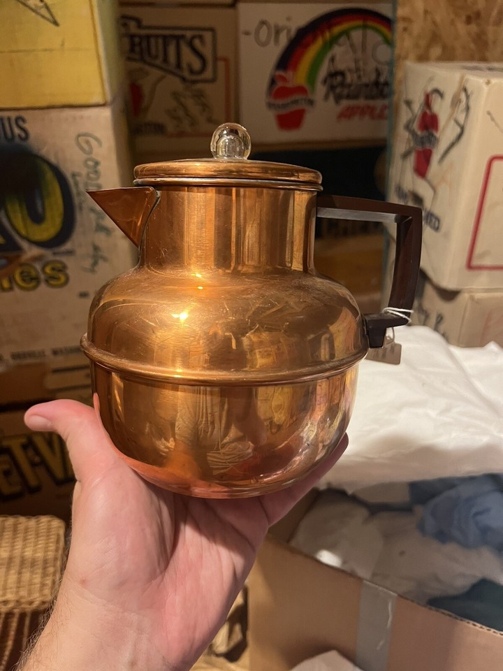 Antique Copper Candy Kettle | eBay