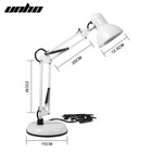 Architect Desk Lamp Swing Arm Drafting Light W/ Metal Clamp Vintage ...