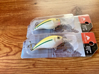 NEW TWO (2) Ozark Trail - 1/3 Ounce Shad Crankbait- Both Shad Color ...