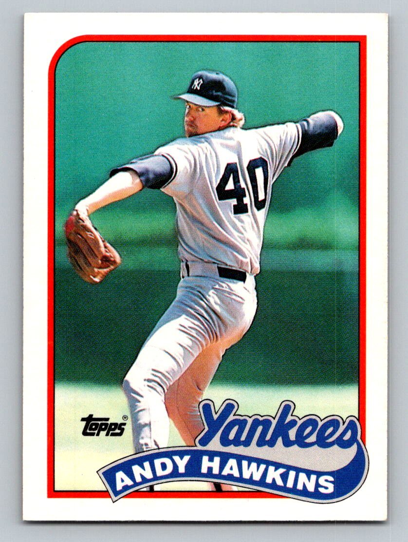 1989 Topps Traded - #47T Andy Hawkins for sale online | eBay