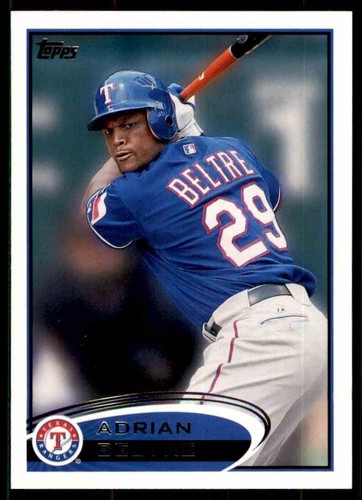 2012 Topps Adrian Beltre #310 Texas Rangers | eBay