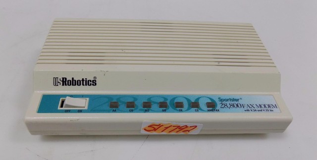 US ROBOTICS SPORTSTER 28800 FAX MODEM CJE-0340 | eBay