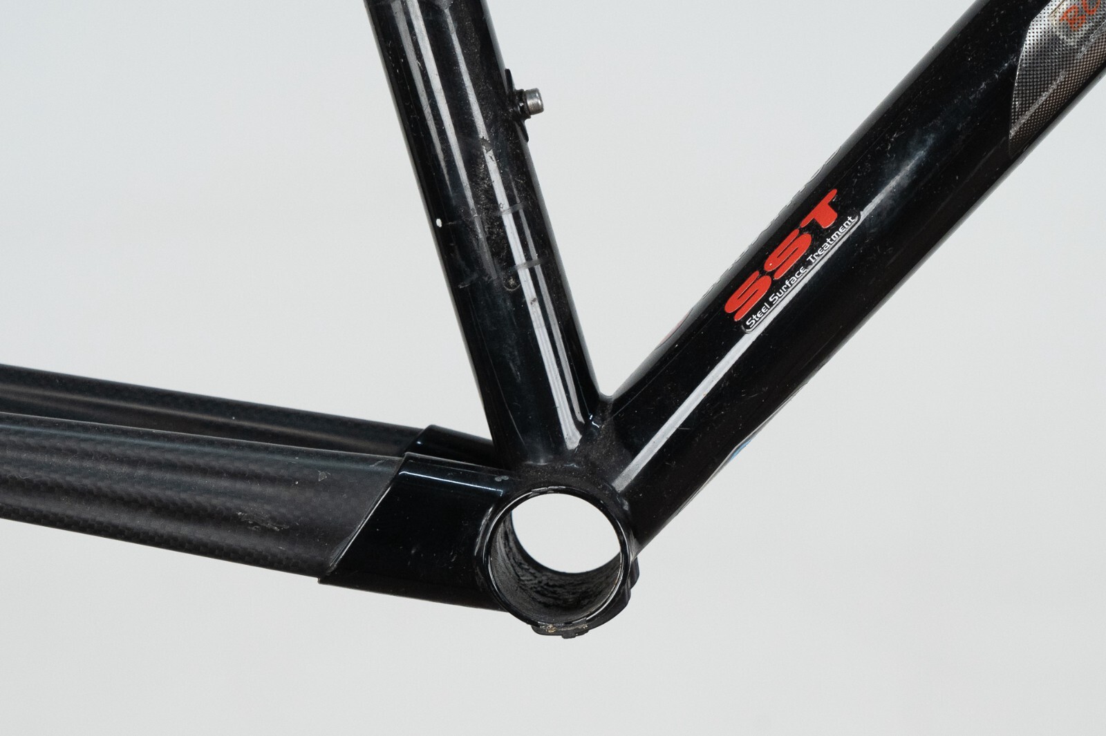 SCAPIN SOUND STEEL CARBON FRAME VINTAGE ROAD RACING BIKE BICYCLE LUGS ...