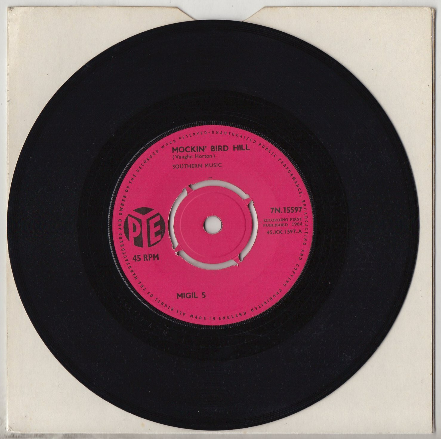 Migil 5 Mockin' Bird Hill 1964 Original UK Single Pye 7N.15597 | eBay