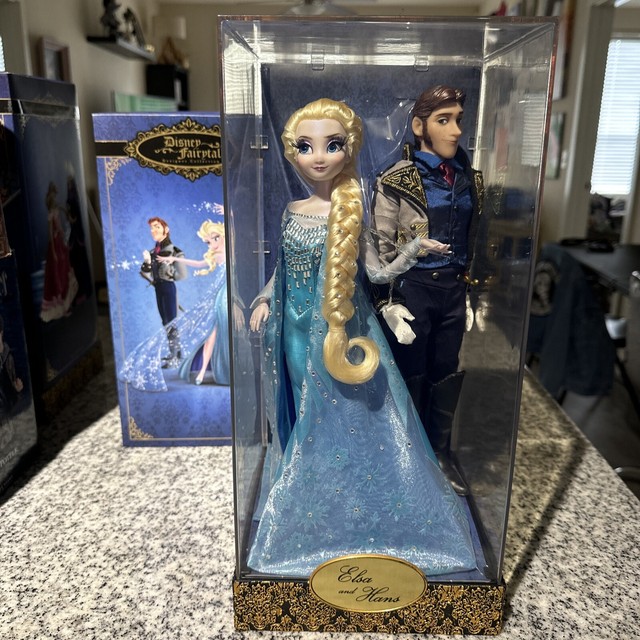 Limited Edition Disney Fairytale DESIGNER Elsa and Hans Doll Frozen Le ...