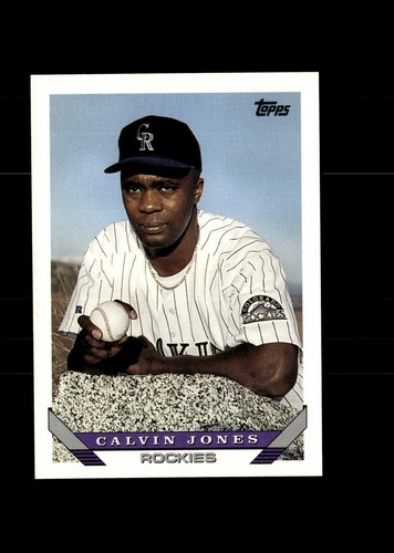 Calvin Jones : 1993 Topps MLB Baseball Card #664 : Colorado Rockies | eBay